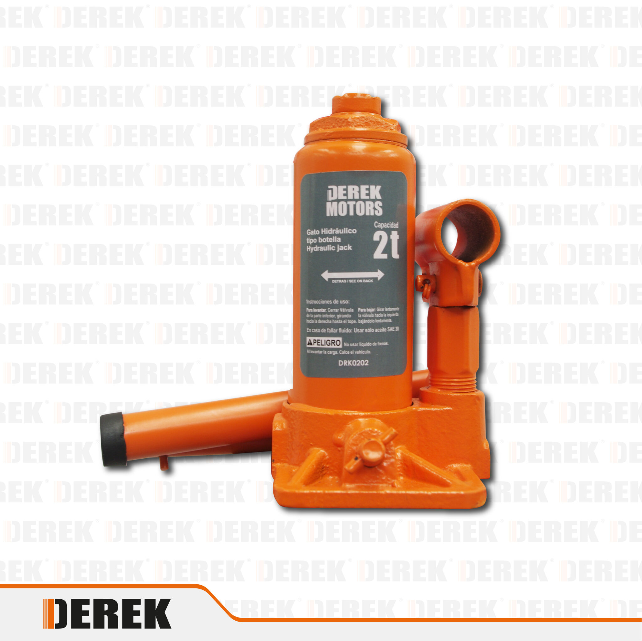 Gata Botella | DEREK MOTORS | DRK0202 - Power Acoustik