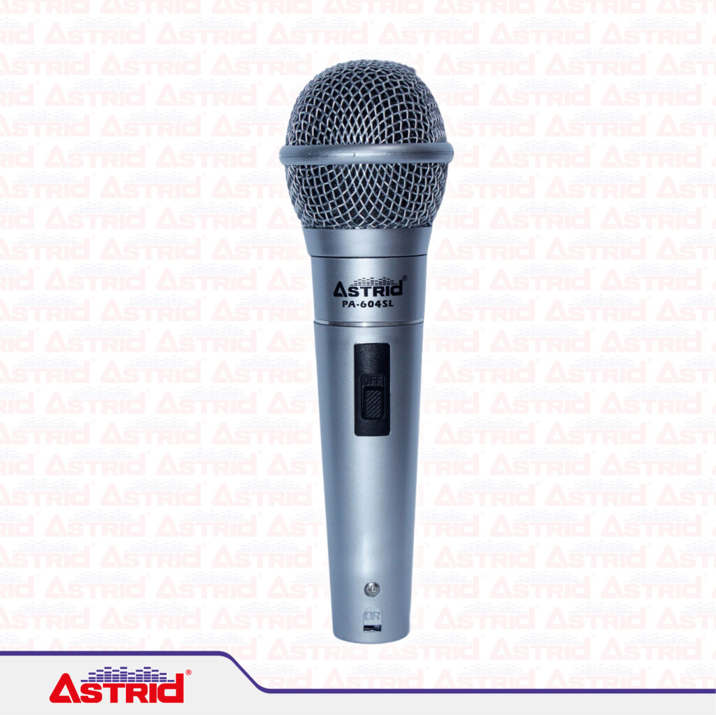 Micrófono alámbrico | PA-604SL | Astrid - Power Acoustik