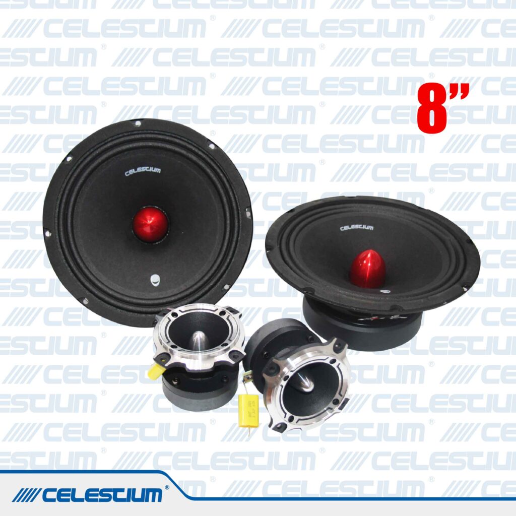 PRO MEDIO RANGO 8"; + TWEETER BALA /DCS-10525/80S30 - Power Acoustik